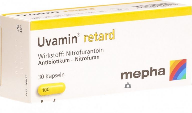 يوفامين ريتارد كبسول Uvamin retard Capsules لعلاج التهابات المسالك ...