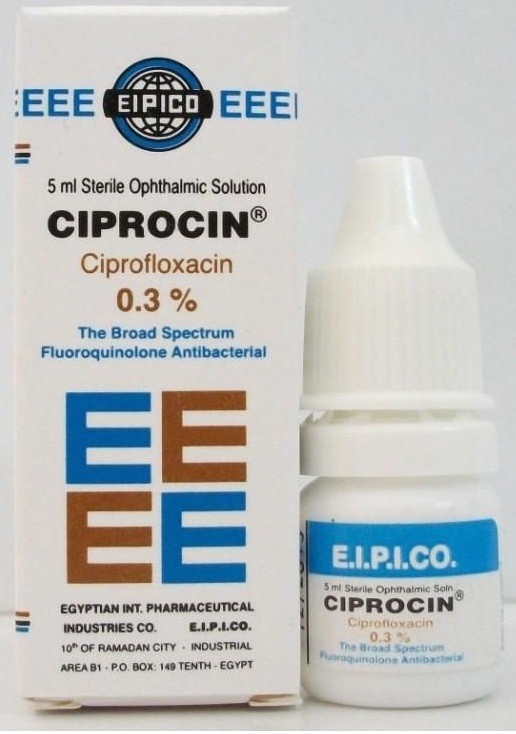 دواء سيبروسين Ciprocin اقراص وحقن ونقط مضاد حيوي واسع المدي