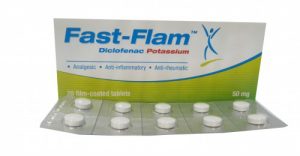 فاست فلام أقراص Fast Flam Tablets مسكن قوي - موسوعة دار الطب