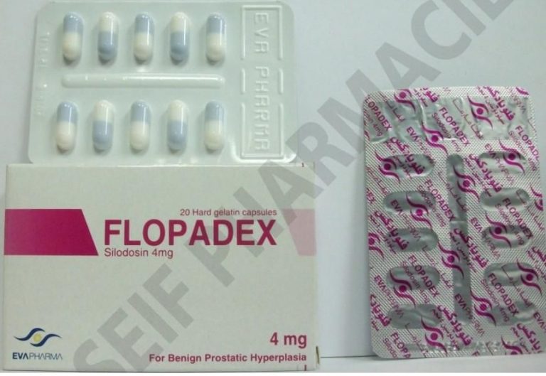 دواء فلوبادكس FLOPADEX لتسهيل عملية التبول لمن يعانون من تضخم البروستاتا