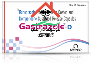 جاسترازول Gastrazole Capsules لعلاج قرحة المعدة والآثار الجانبية