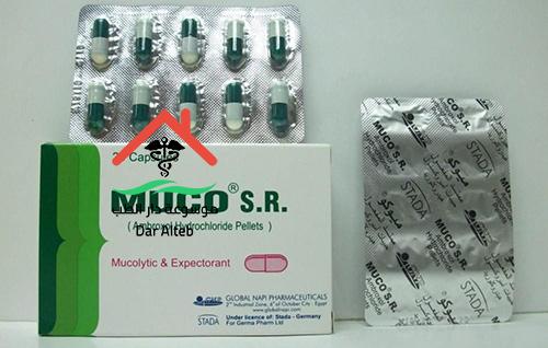 muco sr ميوكو الجرعة ودواعي الاستعمال
