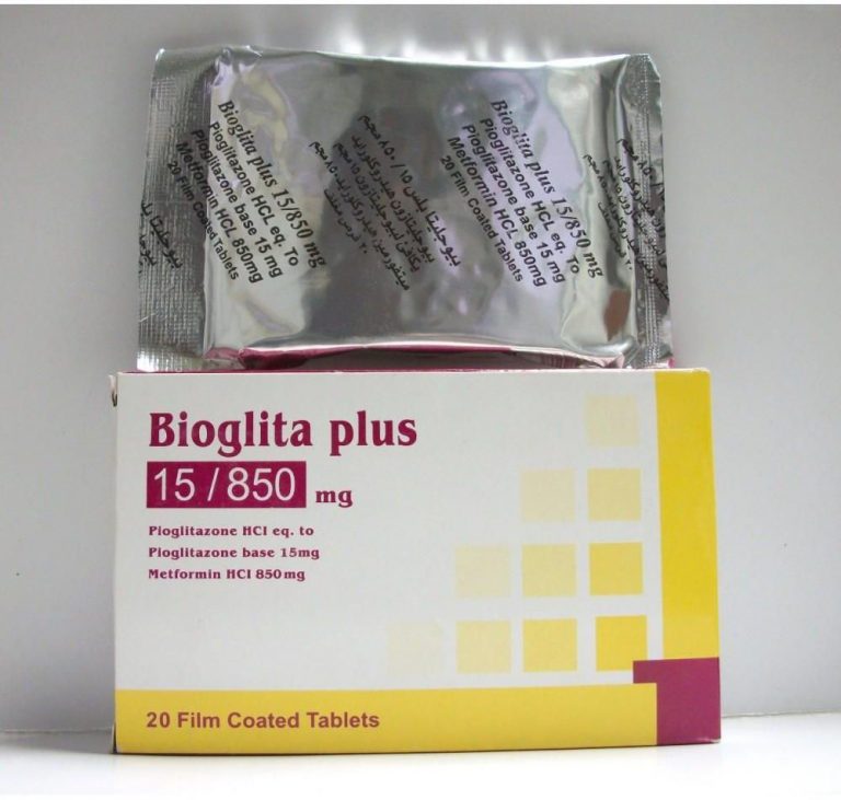 بيوجليتا بلس Bioglita plus الجرعة والأثار الجانبية