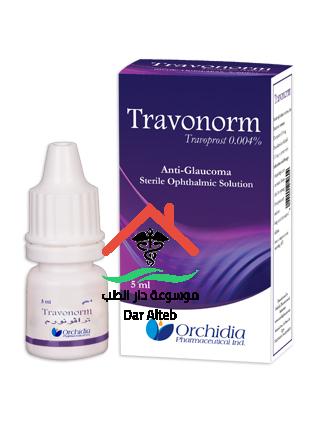 قطرة ترافونورم بلس TRAVONORM PLUS دواعي الاستعمال والجرعة - موسوعة دار الطب